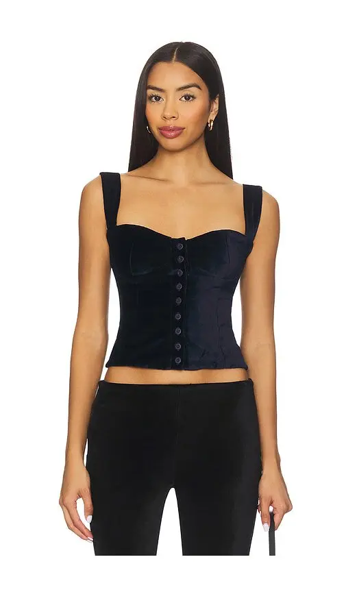 BELLA VENICE The Julie Corset - Navy