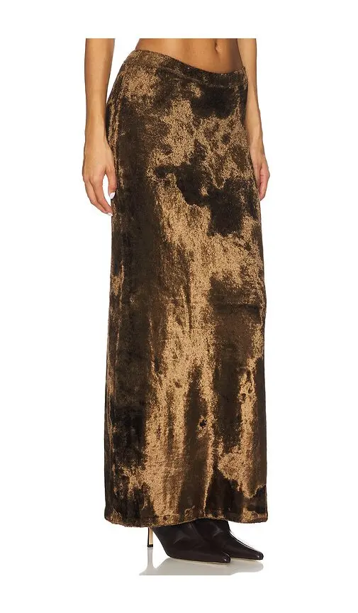 Lapointe Velvet Skirt
