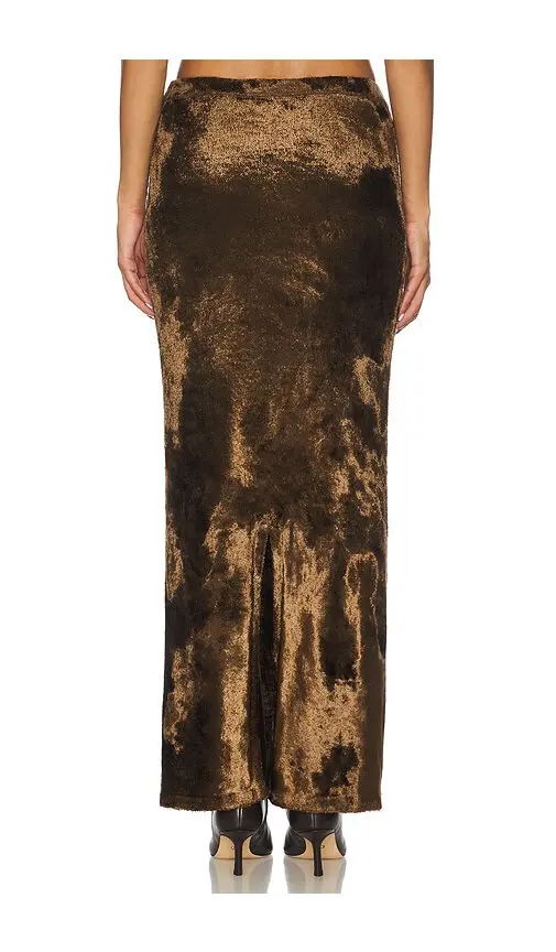 Lapointe Velvet Skirt