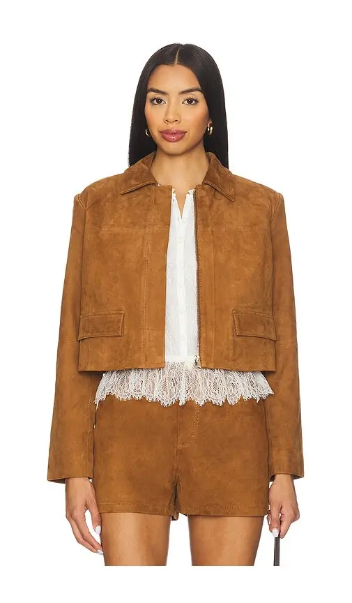 Cami Nyc Sullivan Suede Jacket