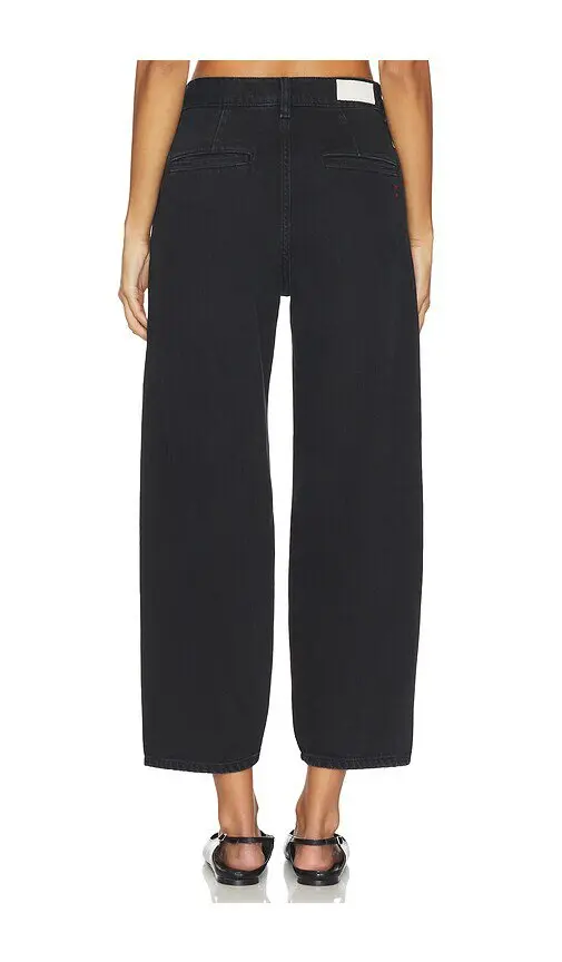 ICON DENIM LOS ANGELES Juno Wide Leg Jeans - Graphite Black