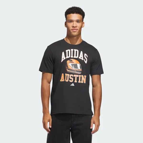 Adidas Austin Collegiate Motorsport Graphic T-shirt