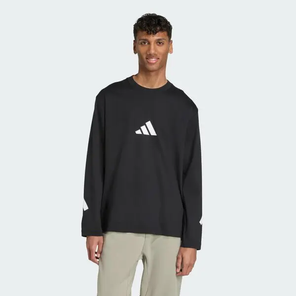 Adidas Z.n.e. Long Sleeve Tee - Black / White