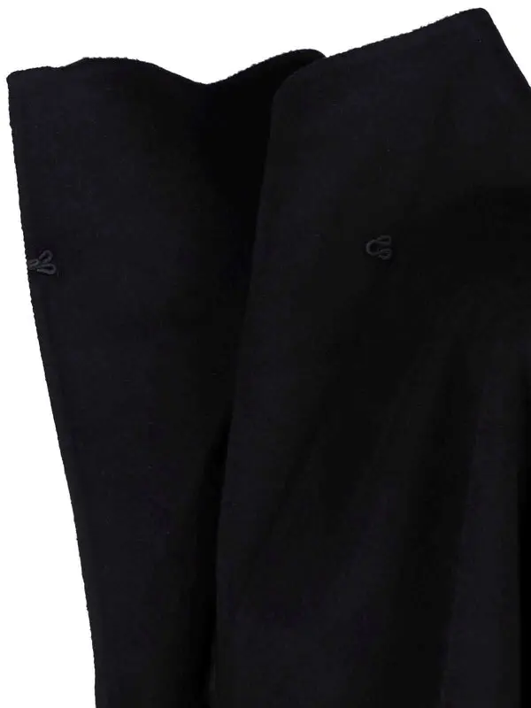 ALMADA Wool And Cashmere Coat - Black