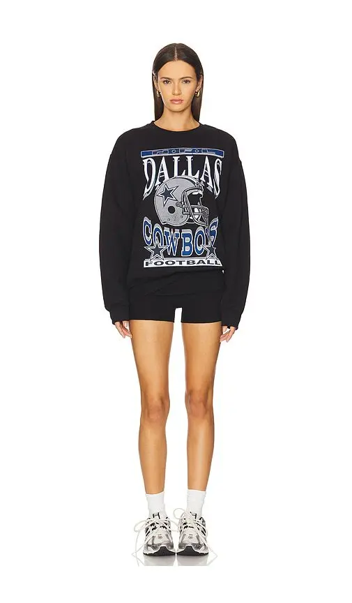 Junk Food Cowboys Helmet Crew Sweatshirt