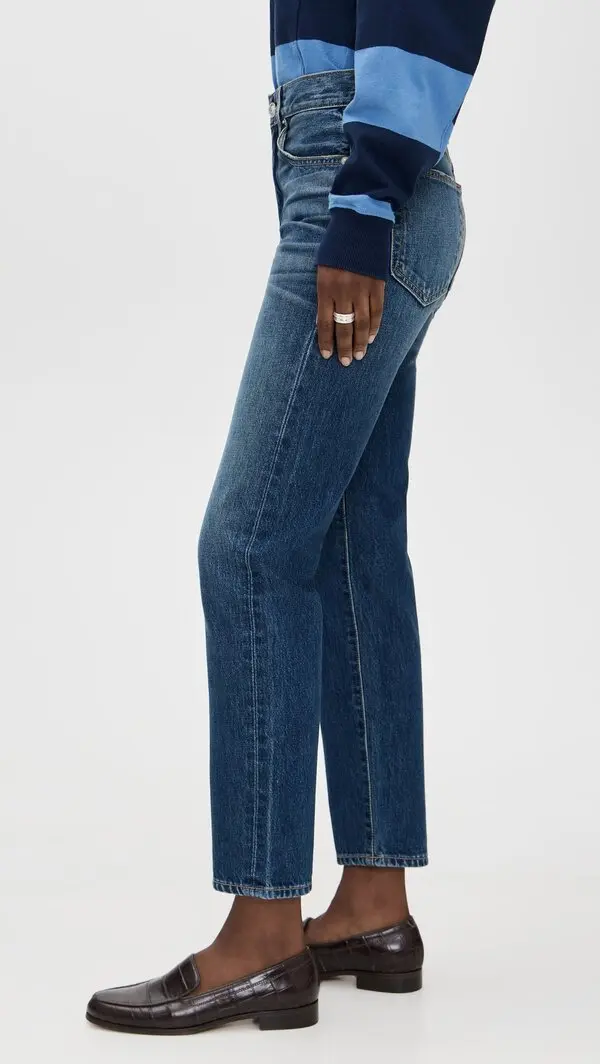 SLVRLAKE Amber Straight Leg Jeans