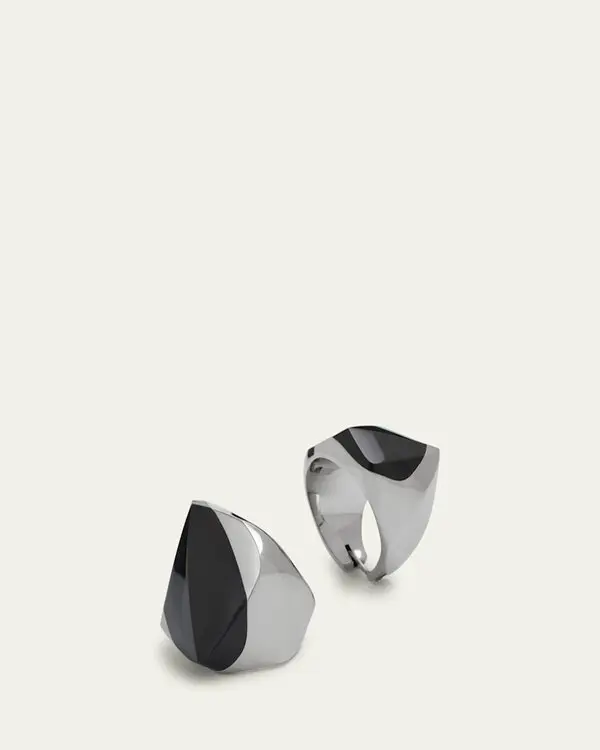 Alexander McQueen Resin Pierced Earrings