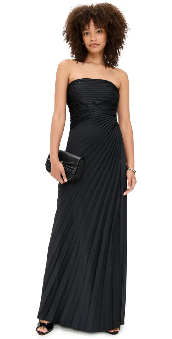 A.L.C. Bianca Maxi Dress - Black