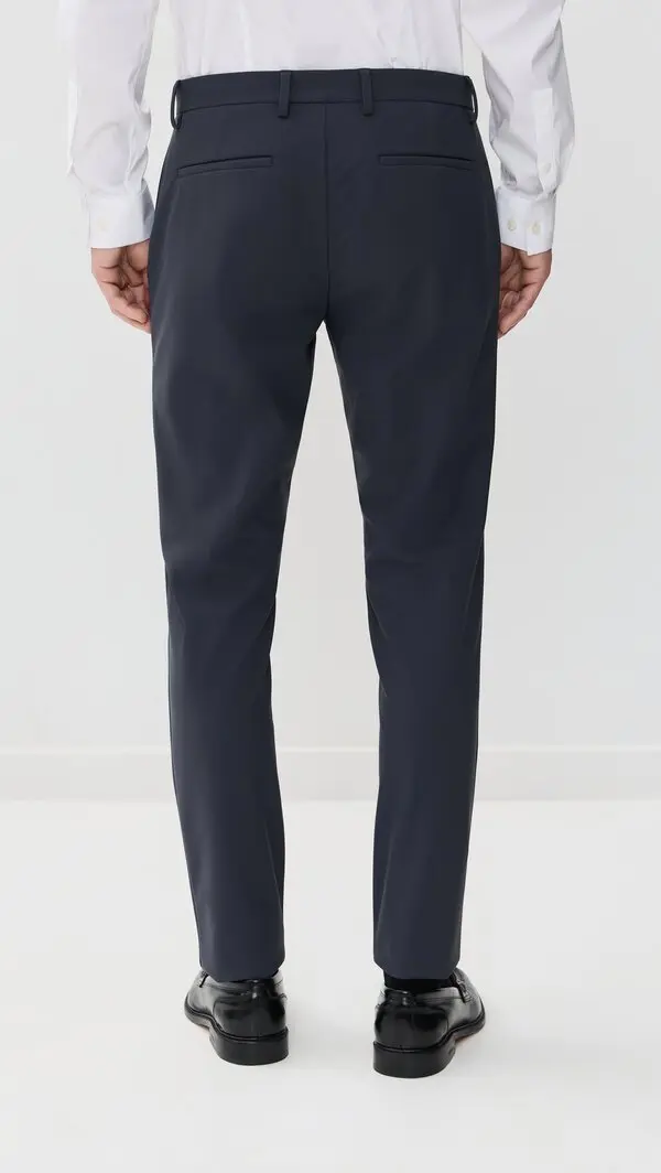 Theory Zaine Precision Ponte Trousers - Basalt