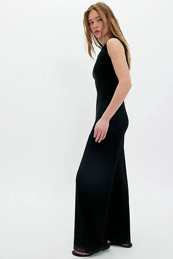 Norma Kamali Sleeveless Jumpsuit - Black