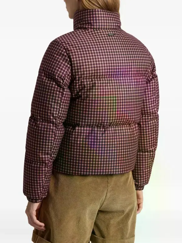 Woolrich Checked Zip Jacket - Red
