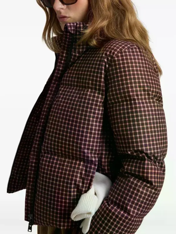 Woolrich Checked Zip Jacket - Red