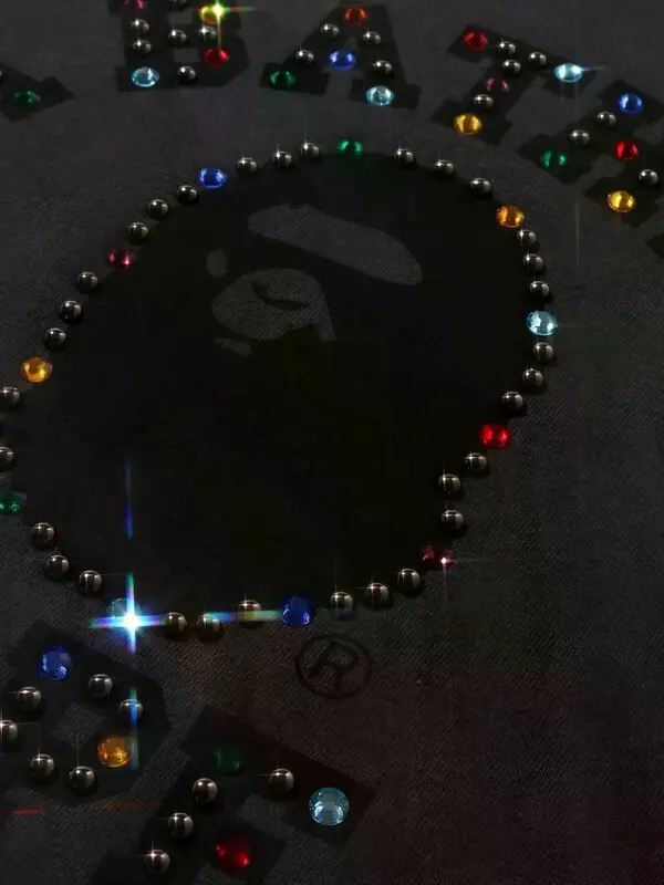 A BATHING APE Embellished T-shirt
