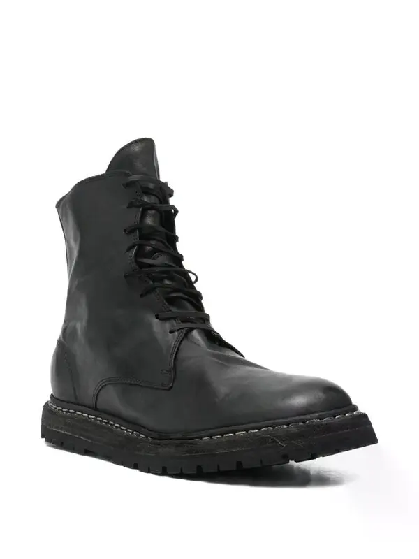 Guidi Leather Lace-up Boots
