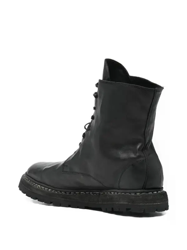 Guidi Leather Lace-up Boots