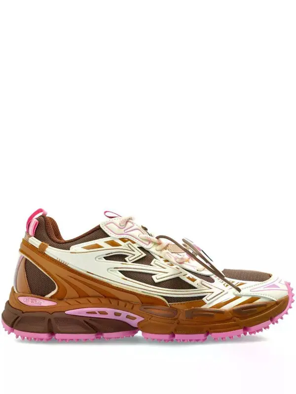 Off-White Cut-out Lace-up Sneakers