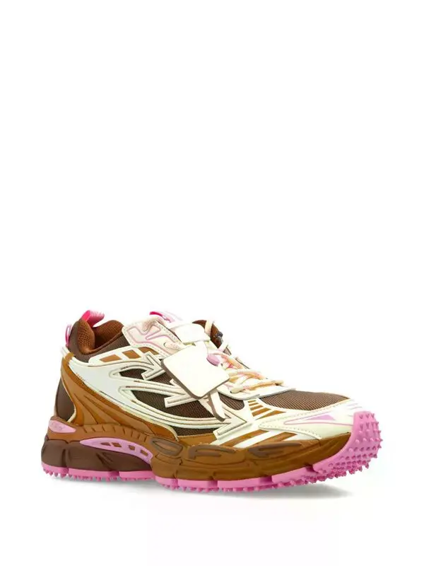 Off-White Cut-out Lace-up Sneakers