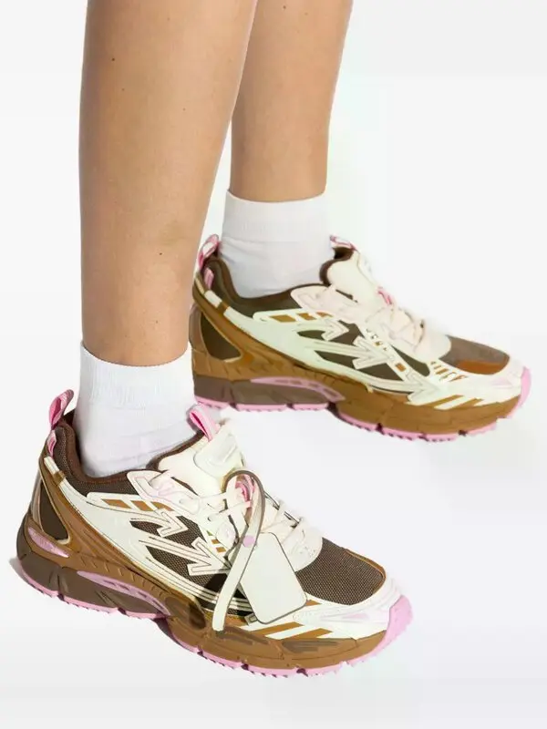 Off-White Cut-out Lace-up Sneakers