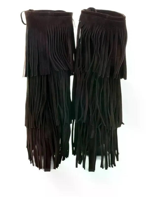 CHANTAL Fringe Suede Boots