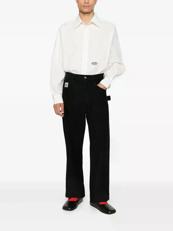 BODE Logo-patch Jeans