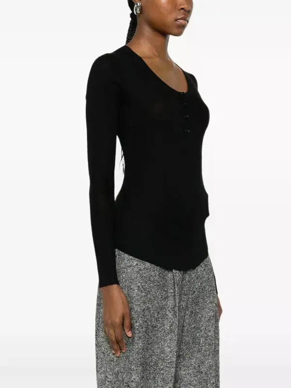 Isabel Marant Étoile Button-fastening Knitted Top