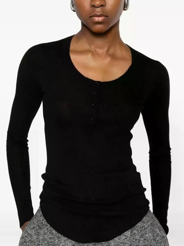 Isabel Marant Étoile Button-fastening Knitted Top