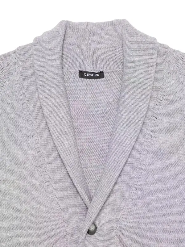CENERE GB Shawl Collar Cardigan