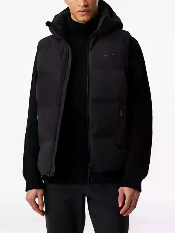ALPHATAURI Hooded Puffer Gilet