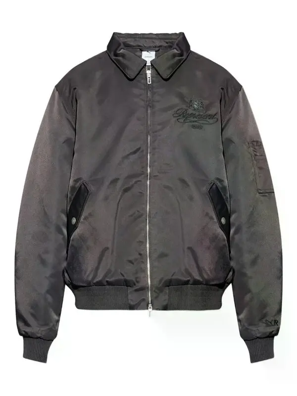PUMA X Represent Logo-embroidered Bomber Jacket