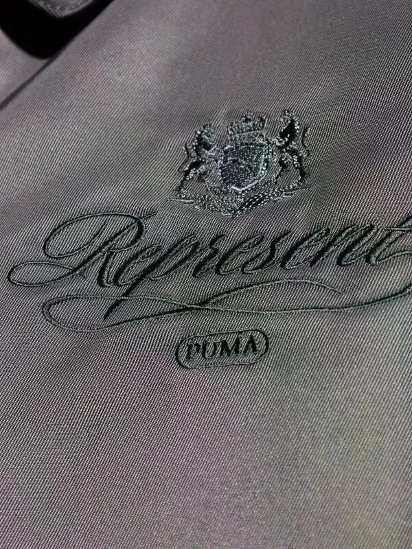 PUMA X Represent Logo-embroidered Bomber Jacket