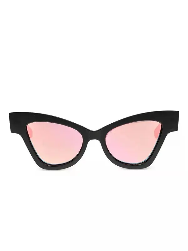Le Specs Hourglass Cat-eye Sunglasses - Black