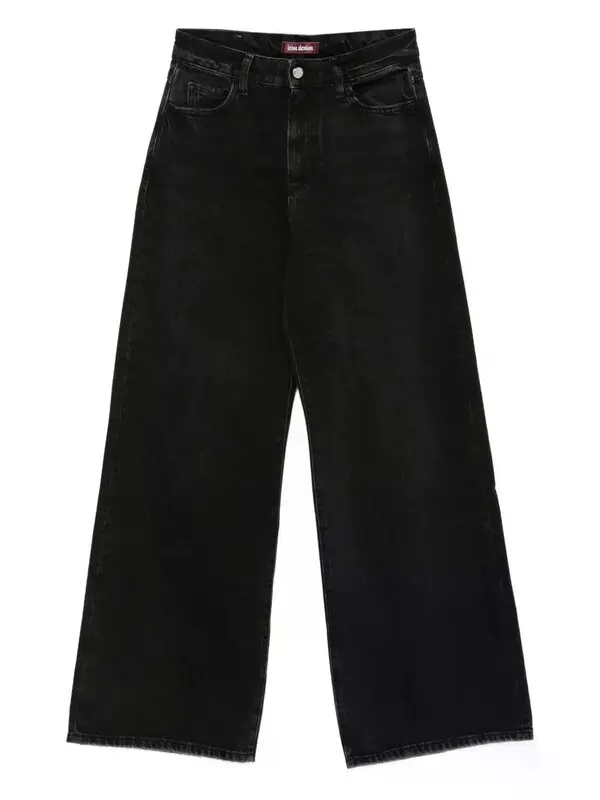ICON DENIM LOS ANGELES Cotton Wide-leg Jeans