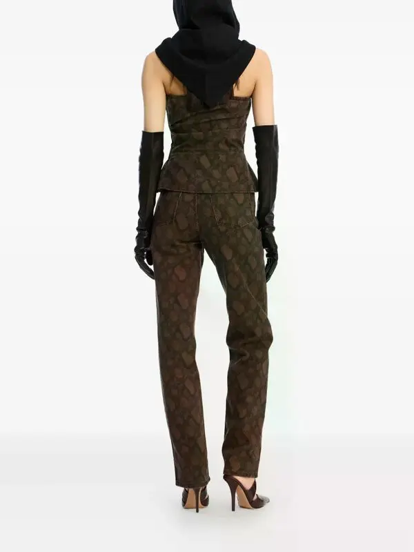 ROTATE BY BIRGER CHRISTENSEN Printed Jeans