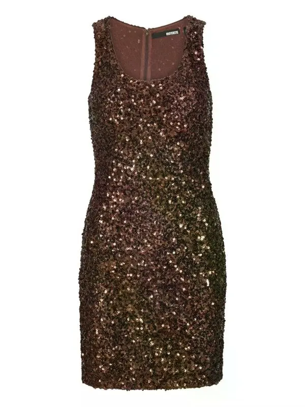 ROTATE BY BIRGER CHRISTENSEN Sequin-embellished Mini Dress