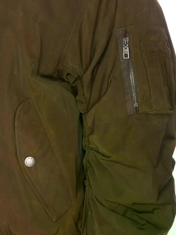 Dolce & Gabbana Gathered-detail Bomber Jacket