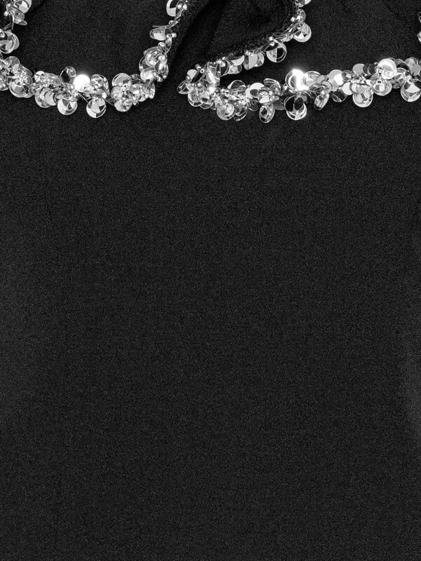 ROTATE BY BIRGER CHRISTENSEN Off-shoulder Embellished Ruffle Top
