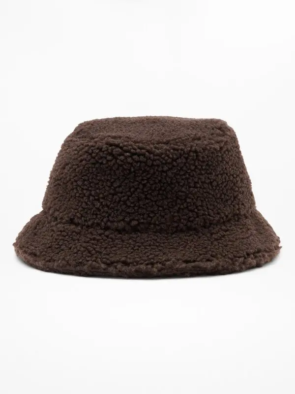 Athleta Sherpa Bucket Hat - Truffle