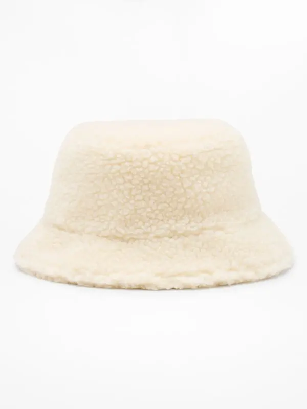 Athleta Sherpa Bucket Hat - Bone