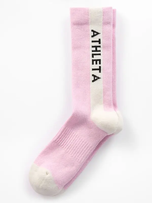Athleta Performance Wool Crew Socks - Primrose