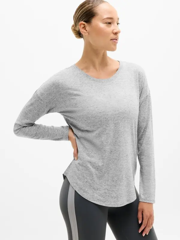 Athleta Relaxed T-shirt - Grey