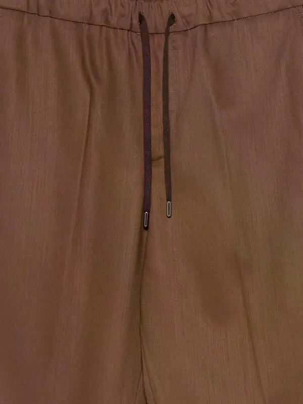 COSTUMEIN Drawstring Trousers - Brown
