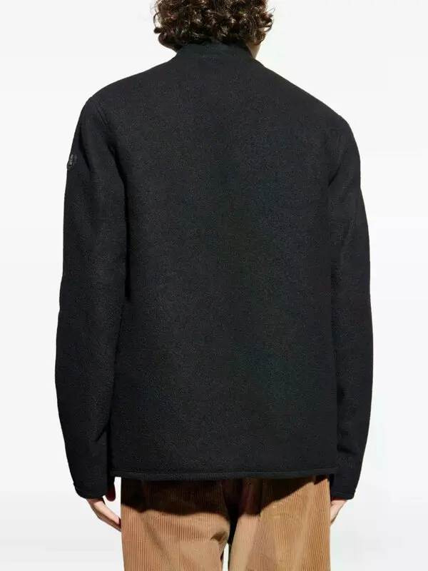 Moncler Buttoned Pocket Shirt Jacket - Black