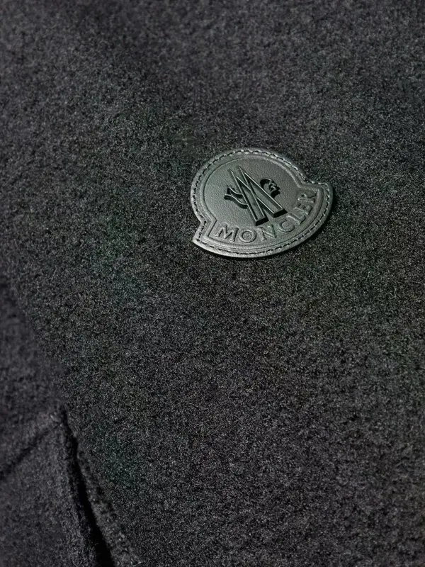 Moncler Buttoned Pocket Shirt Jacket - Black