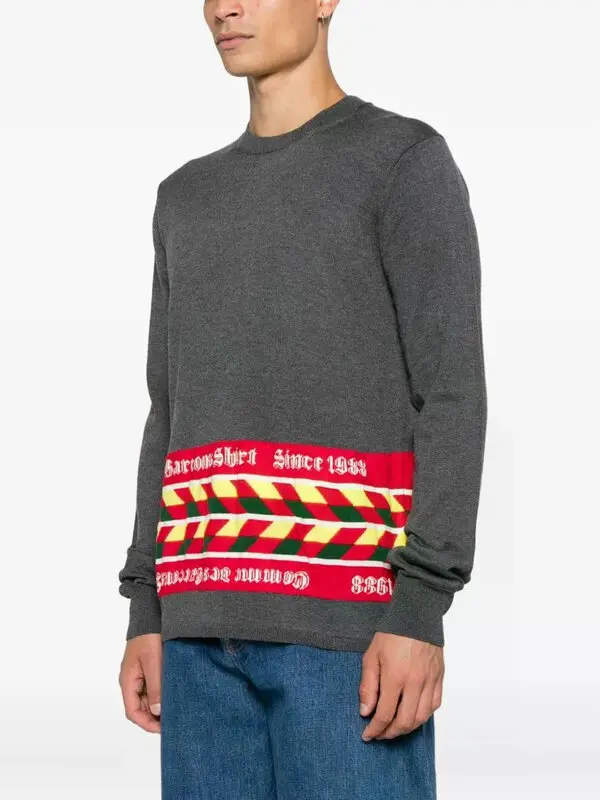Comme Des Garçons Wool-blend Jumper