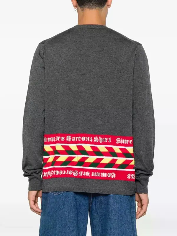 Comme Des Garçons Wool-blend Jumper