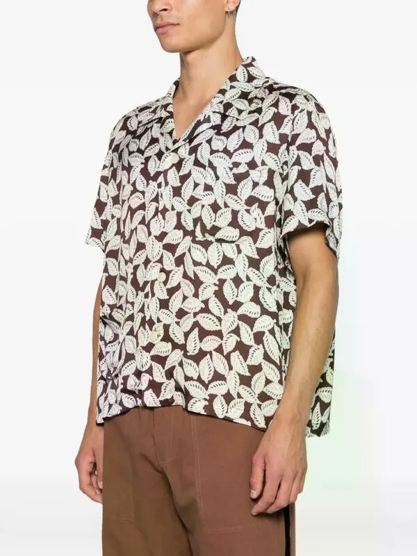 BODE Leaf-print Shirt