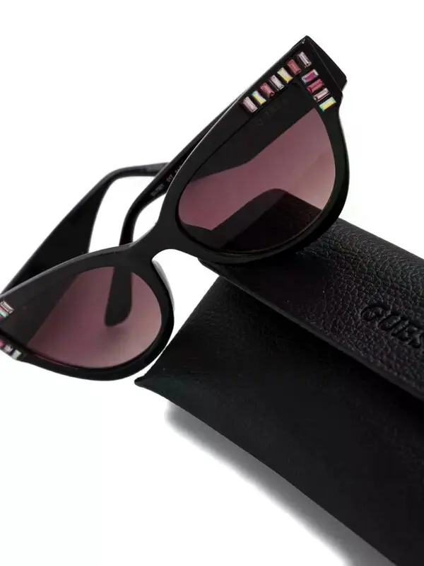 Guess Embellished Cat-eye Sunglasses