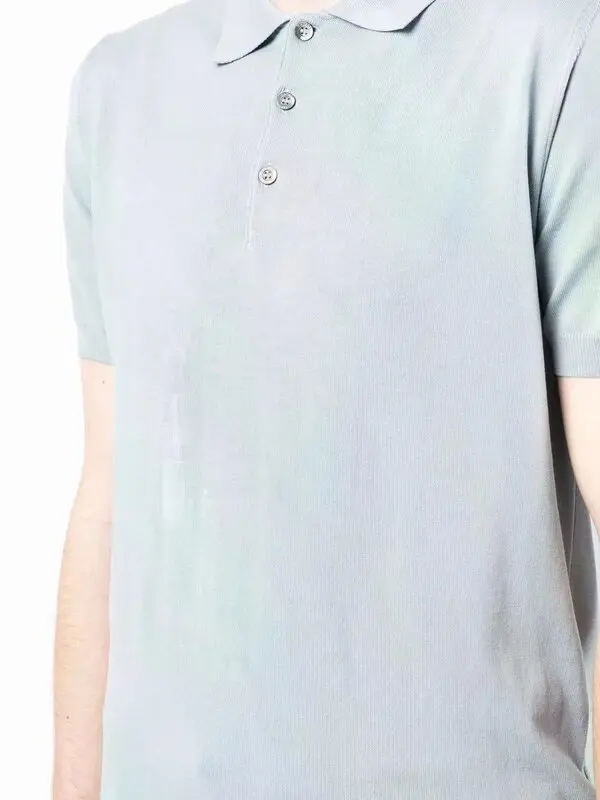 Canali Short-sleeved Polo Shirt