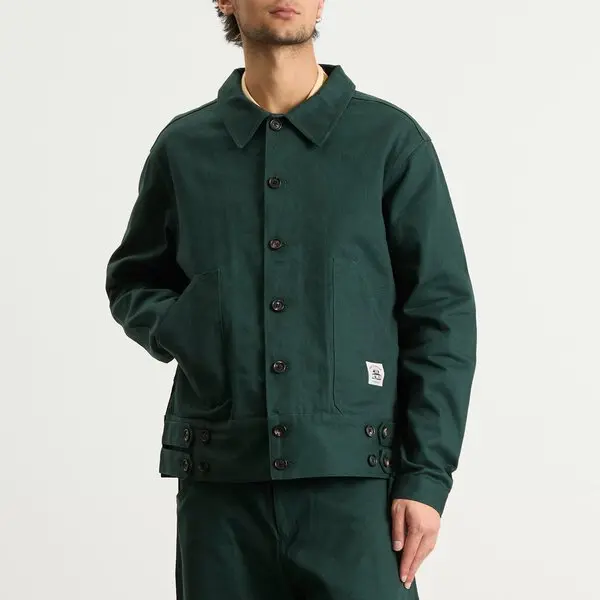 BODE Knolly Brook Side Tab Jacket - Green