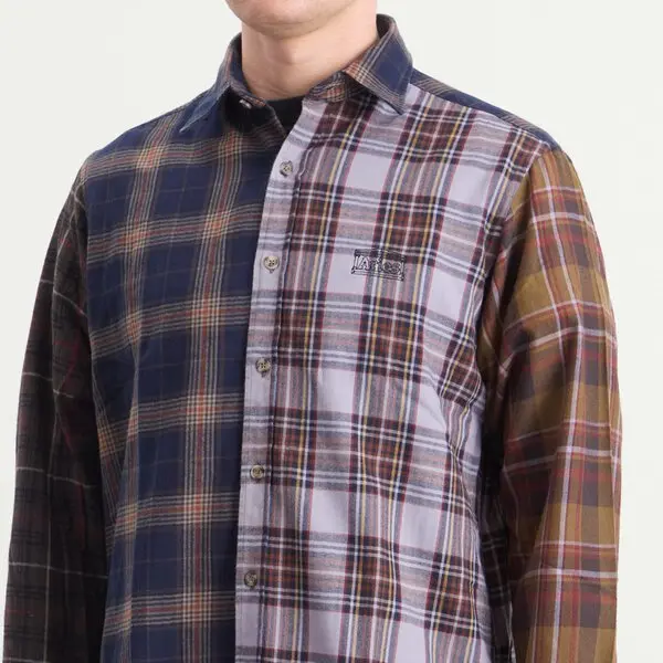 Aries Overdyed Patchwork Shirt